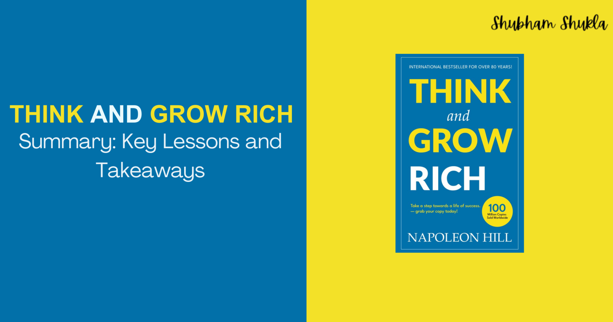 Think and Grow Rich Summary: Key Lessons and Takeaways